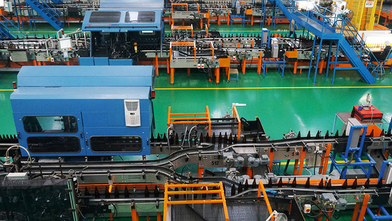 MSK bottle conveyors - Fully automatic bottle transport